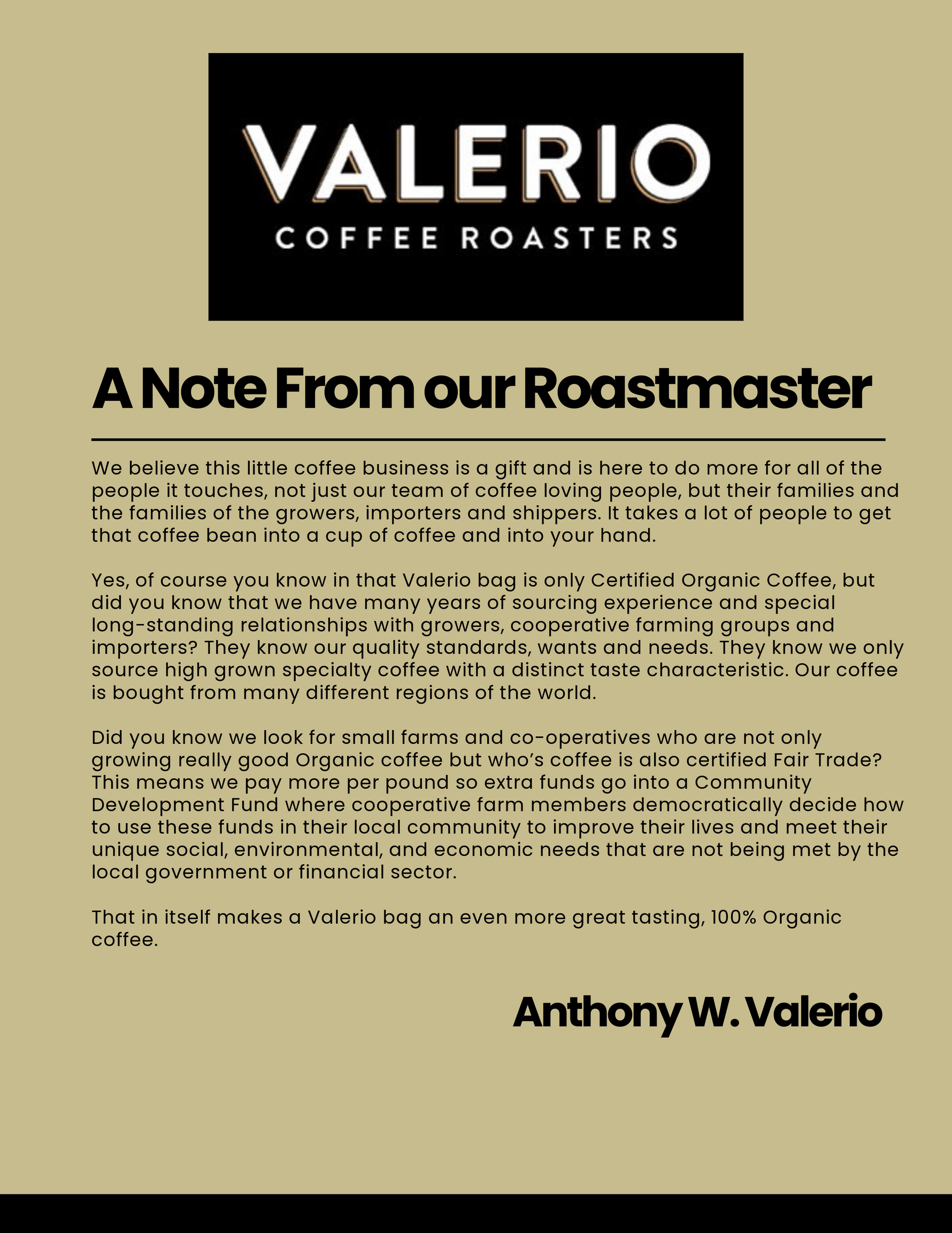 Valerio Coffee
